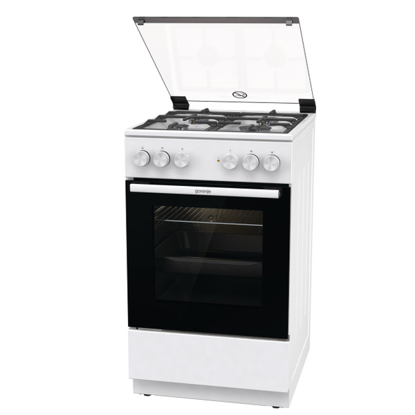Комбинированная плита Gorenje GK5A20WF, белая купить c доставкой на ...