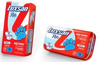 Luxsan Pets Premium / Подгузники Люксан для домашних животных, S 3-6кг ...