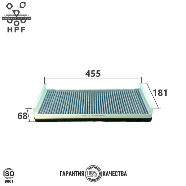 Фильтр салонный Filton ( 81619100033 ) Салонный фильтр - купить по ...