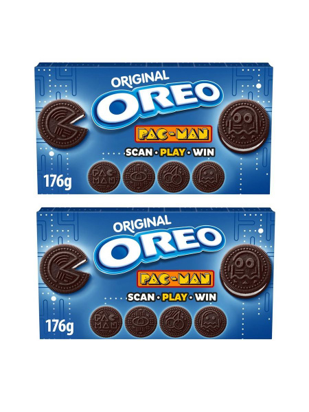 Печенье Oreo Pac-man, 176 г х 2 шт - купить с доставкой по выгодным ...