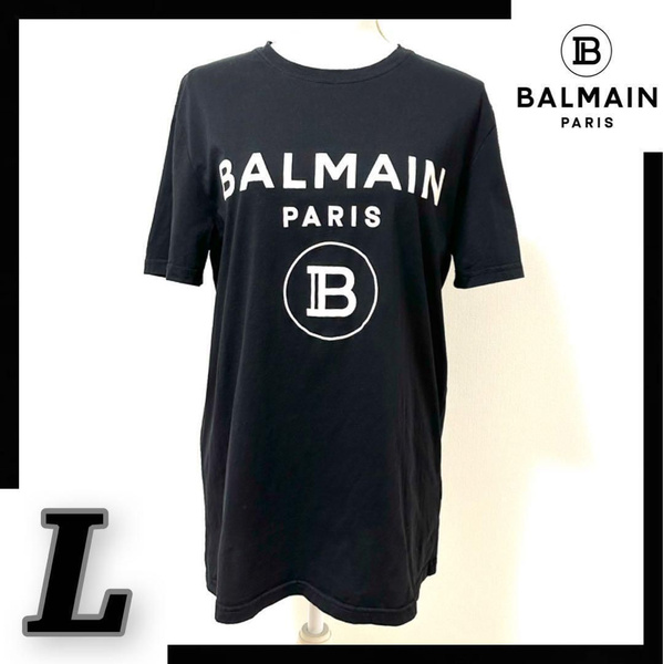 Футболка BALMAIN, размер 48, цвет черный - купить по выгодной цене в ...