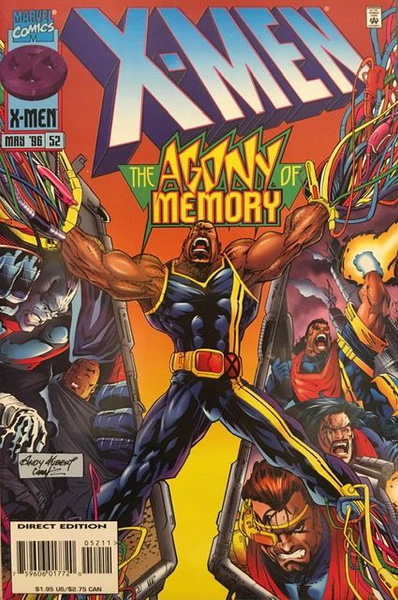 Marvel X-Men #52 The Agony of Memory Комикс на английском языке ...