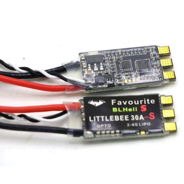 4шт. регуляторы ESC LITTLEBEE Little bee BLHeli-s SPRING 30A ESC 2-6 S поддерживает Mulitshot ...
