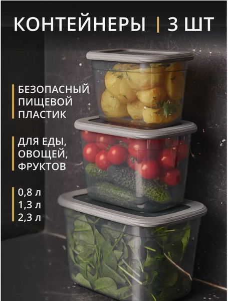 Контейнер пищевой Idea, - купить по выгодной цене в интернет-магазине ...
