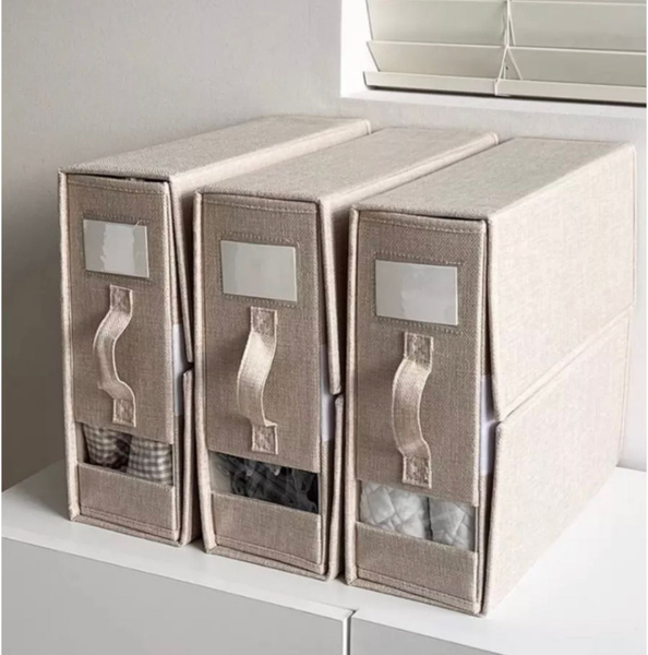 Кофр для хранения вещей Ellage Home 12 х 38 х 32 купить по выгодной
