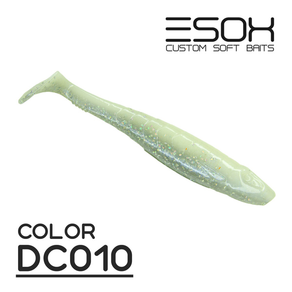 ESOX Горыныч 5" (127мм) 4шт. DC010 / Мягкая приманка для рыбалки ...