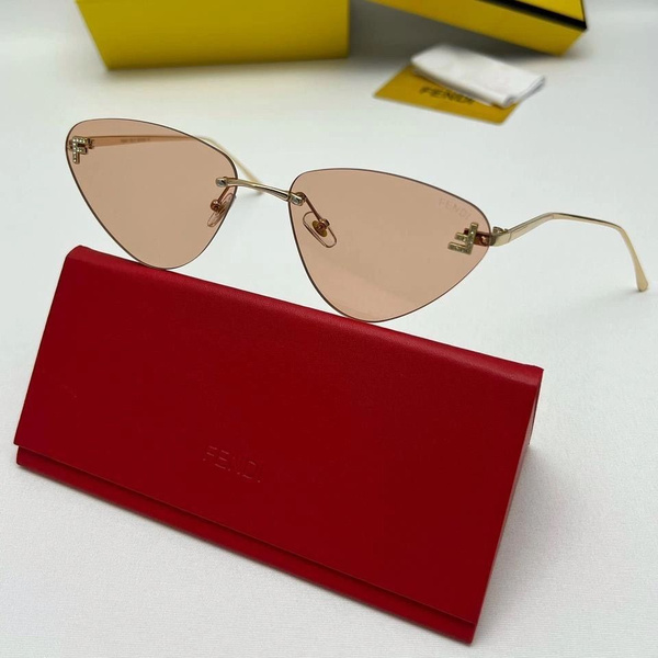 Очки солнцезащитные женские Fendi - купить с доставкой по выгодным ...