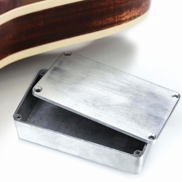 Алюминиевый корпус Stomp Box для педали эффектов в стиле 1590B для ...
