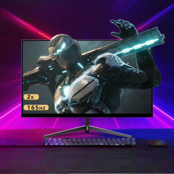 Монитор STR Игровой 2к, 2560X1440, 165Гц, ips кд/м 300, 2XHDMI+2XDP+USB ...