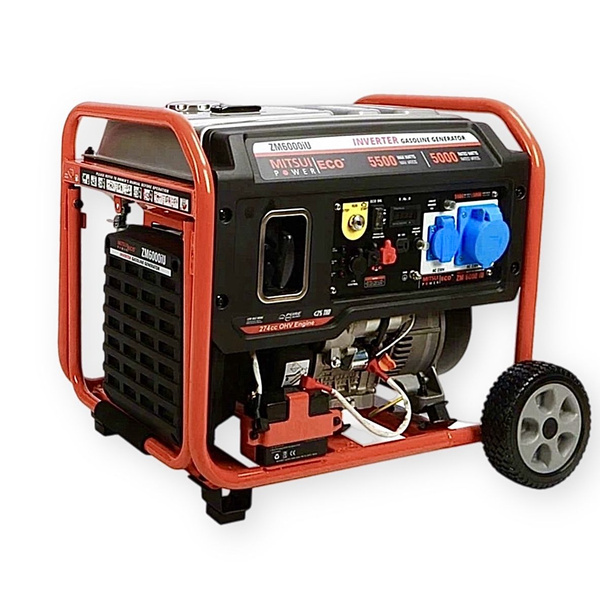 Mitsui Power eco ZM 6000 iU инверторный генератор 5 кВт, ATS-READY ...