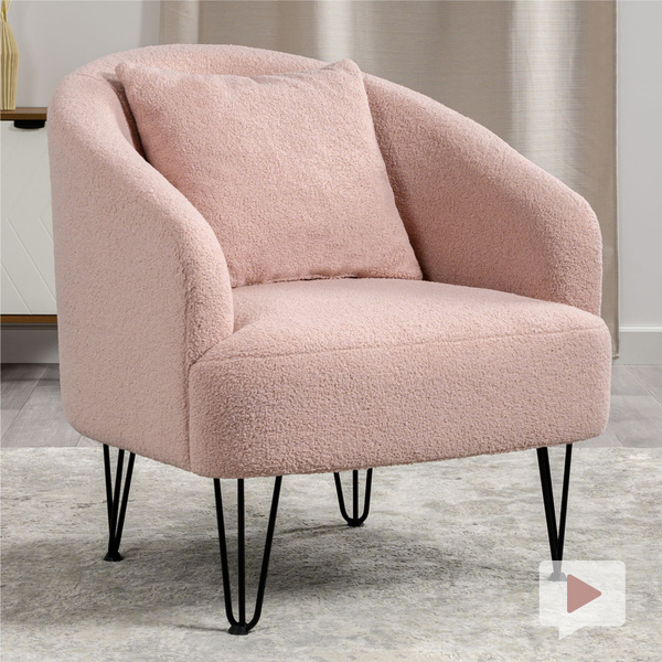 Кресло Чарли_кресло, 1 шт., 79х83х85 см, Букле купить по доступной цене ...