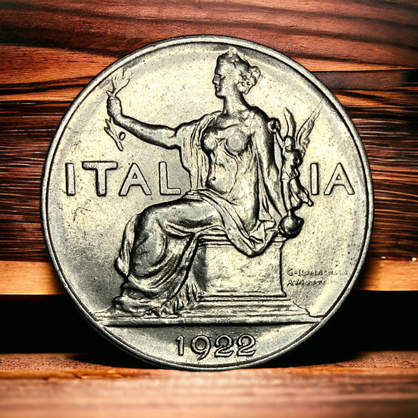 Монета Италия 1 лира 1922 года, R. - купить в интернет-магазине OZON с быстрой доставкой ...