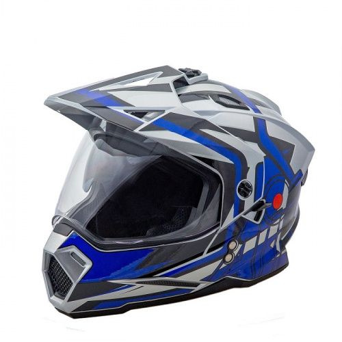 AiM Шлем JK802S Blue/Grey/Black XXL - купить с доставкой по выгодным ...