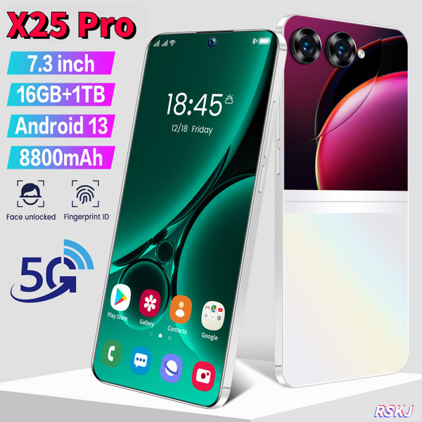 Смартфон RSKJ X25 Pro 1 ТБ 16 ГБ Белый 7.3 X25 Pro купить c доставкой ...