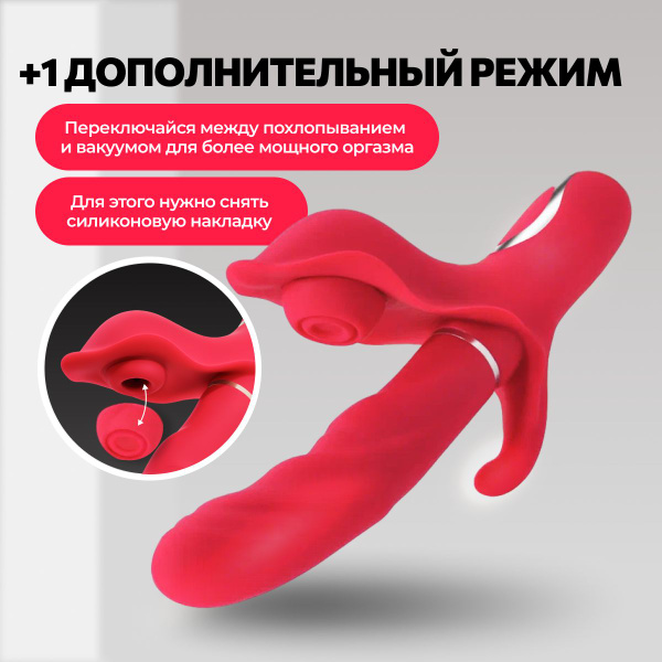 Вопросы и ответы о Вибратор кролик женский с вакуумом и фрикциями SHELEVAR вакуумный стимулятор ...