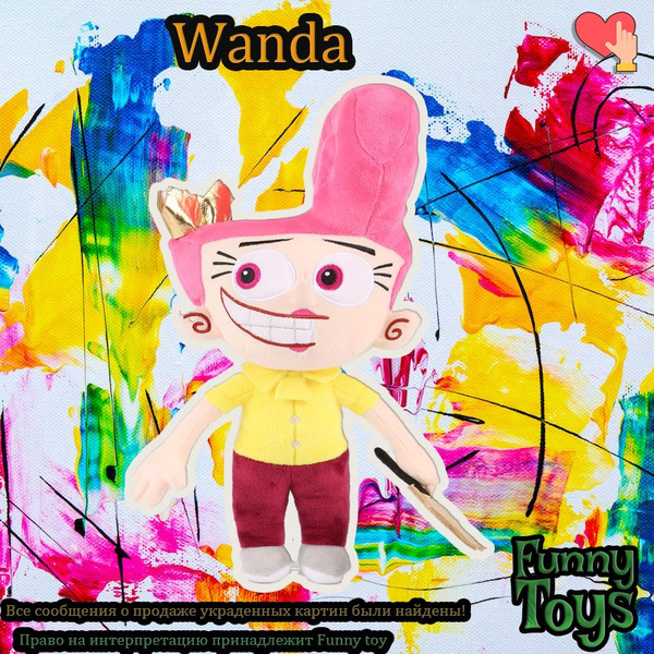 Мягкая игрушка The Fairly OddParents"Wanda",Funny toy - купить с ...