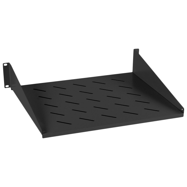 Полка перфорированная для шкафов 19" 2U Cabeus SH-J017-2U-400-BK черная ...