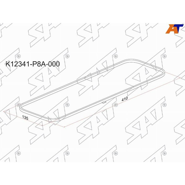 Прокладка клапанной крышки HONDA J25A J30A J35A SAT K12341-P8A-000, oem ...