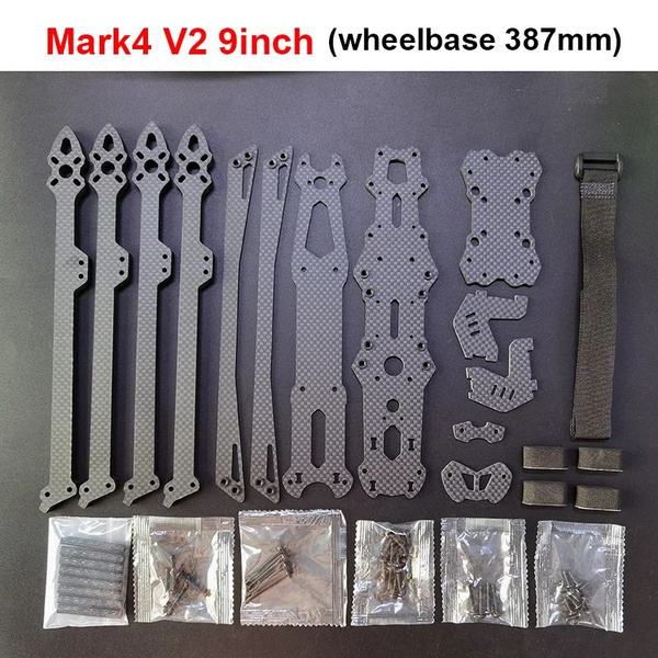 Поддержка углеродного волокна Mark 4 V2 Mark 4 7/8/9/10 дюймов FPV ...