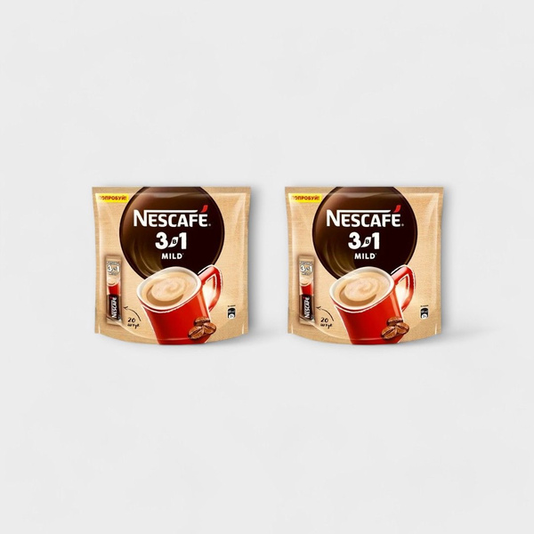 Кофейный напиток Nescafe Mild 3в1, 14г х 40шт - купить с доставкой по ...