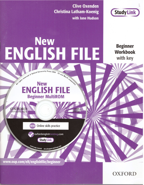 New English File (2nd Edition) Beginner Workbook with Key / Рабочая ...