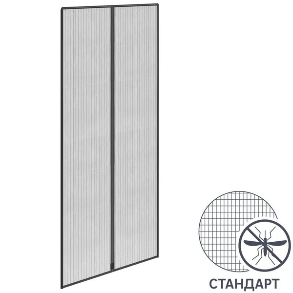 Москитная штора для двери Artens 100x230 см с магнитами - купить с ...