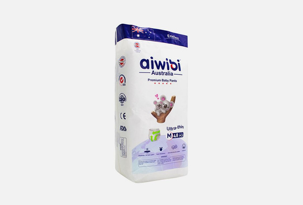 Трусики-подгузники 6-11кг Aiwibi Australia Premium M, 48 мл - купить с ...