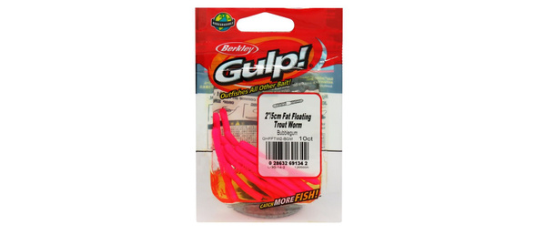 Имитация червя Berkley Gulp! Alive! Fat Floating Trout Worm 2"/5см ...