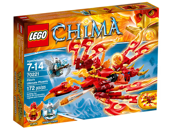 Конструктор LEGO Legends of Chima 70221 Последний феникс Флинкса ...