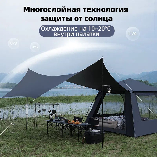 Палатка 12-местная ZL-чжанпэн6-14 купить c доставкой на OZON по низкой ...