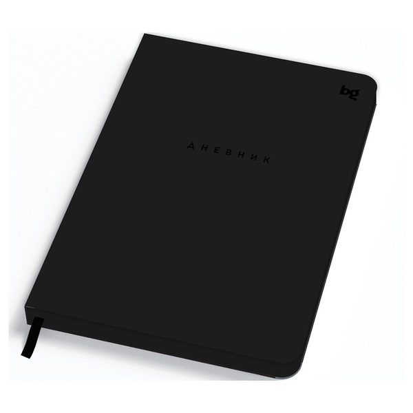 Дневник школьный BG "Total black" для 1-11 кл., экокожа (D5s48_58527 ...