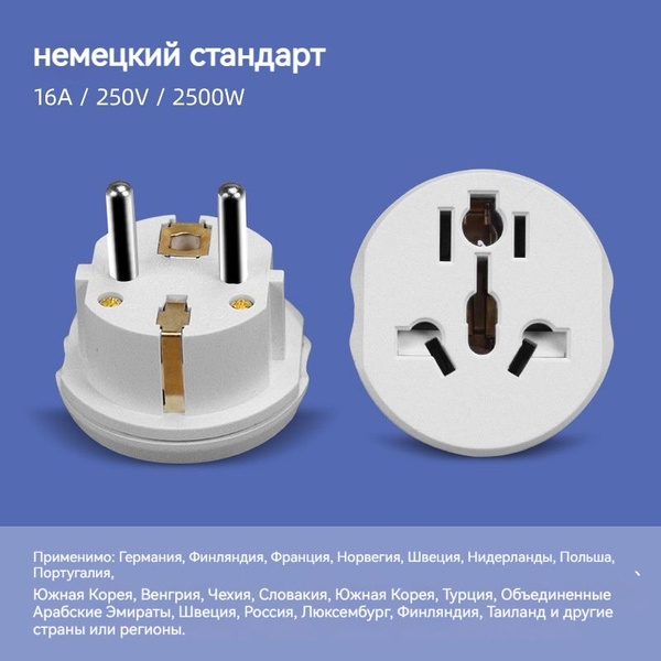 Штекер немецкого стандарта из чистой меди для высокоточной ...