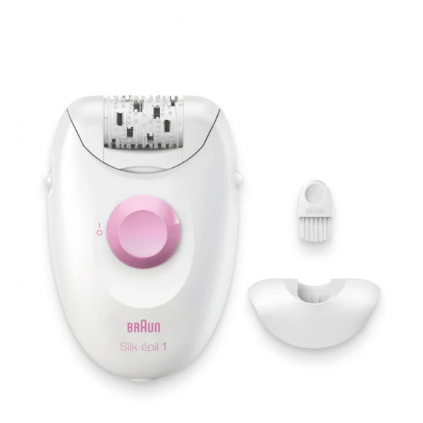 Женский эпилятор Braun Silk-epil 1 1-010, с насадкой для чувствительных ...