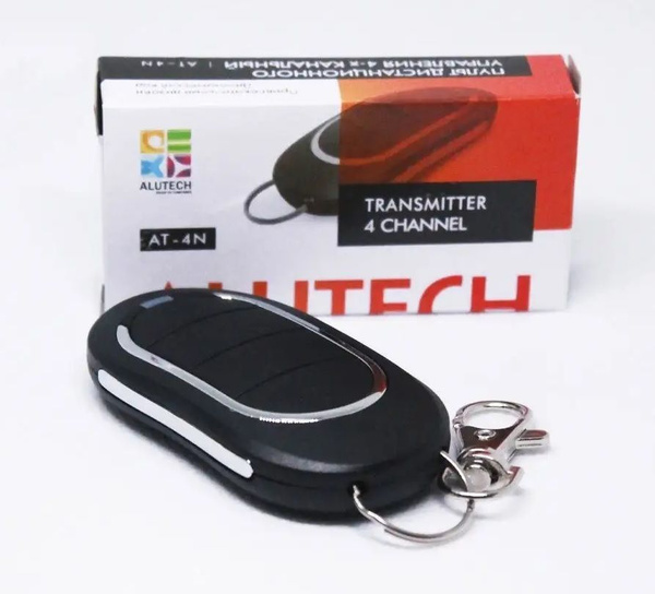 Пульт AT-4N для ворот и шлагбаума ALUTECH. Брелок - купить с доставкой по выгодным ценам в ...