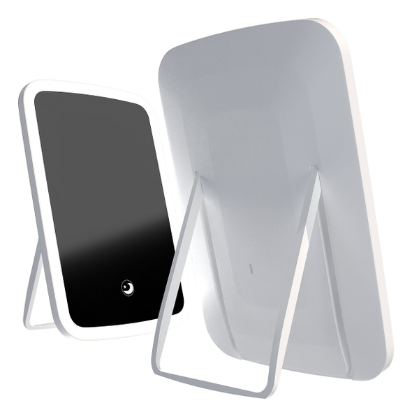 Зеркало с подсветкой для макияжа настольное косметическое IM1-10 купить на OZON по низкой цене ...