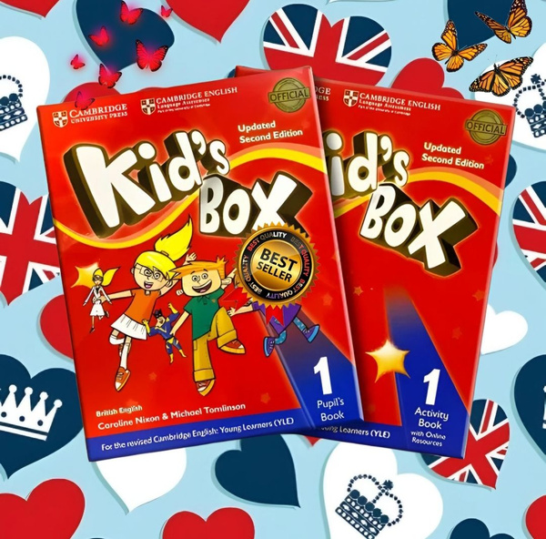 Kid's Box 1 Updated Second Edition (Pupil's book + Activity book + CD/DVD) - купить с доставкой ...