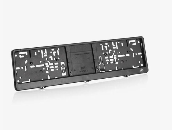 VAG 000071801BC Рамка номерного знака черная VW - купить по выгодным ...