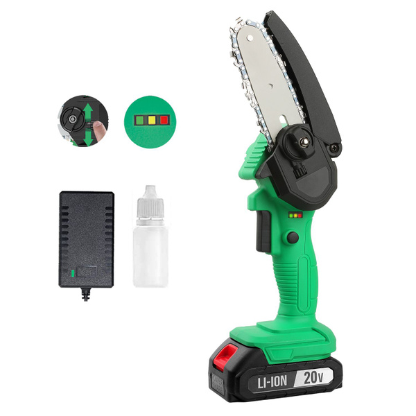 Пила цепная аккумуляторная Zitrek GreenSaw 20 (20 В, 2 Ач Li-ion ...