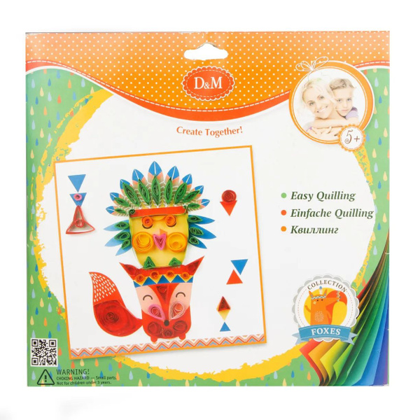 Docha&Mama Набор для квиллинга Лисы - купить с доставкой по выгодным ...