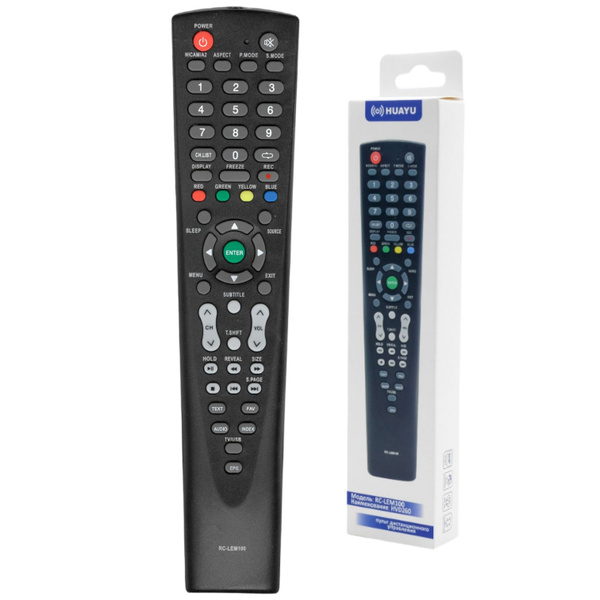 Пульт ДУ HUAYU BBK LEM100 - купить по выгодной цене в интернет-магазине OZON (1622569467)
