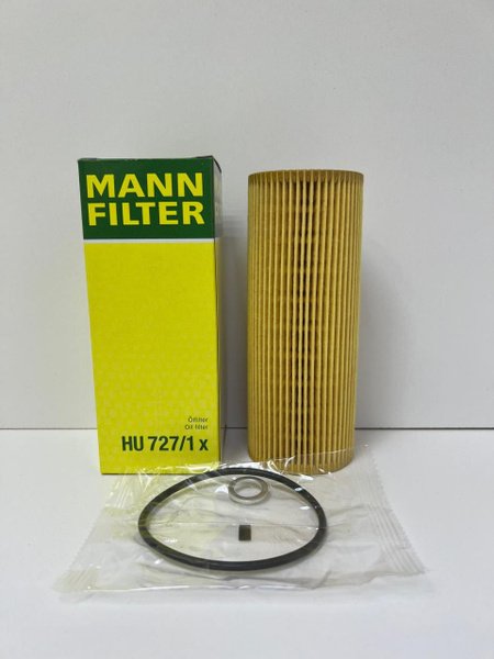 Фильтр масляный MANN FILTER Масляный фильтр MANN HU727/1x - купить по ...