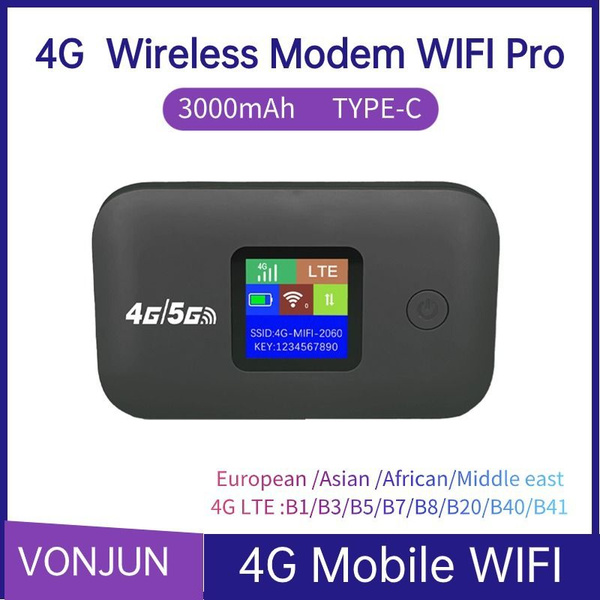 Роутер Карманный роутер/WiFi/4G-5G/сим-карта в подарок, черный, 5 ГГц ...