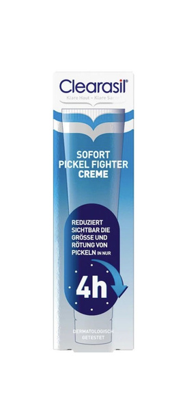 Clearasil Anti-Pickel Creme Sofort Pickel Fighter Creme Гель для лица ...