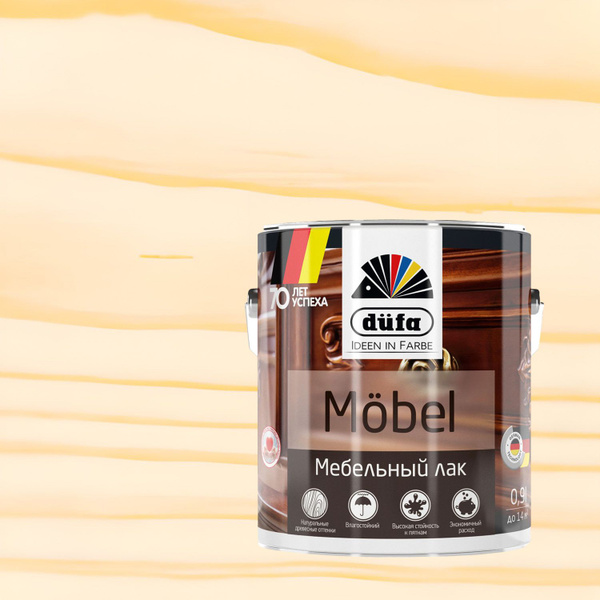 Лак мебельный Dufa Mobel глянцевый (0,9л) бесцветный купить на OZON по ...