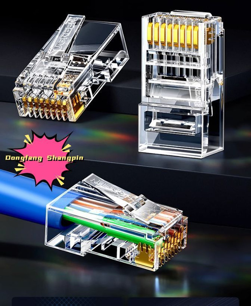 UGREEN NW120 60558 Коннектор cat6 UTP RJ45 штекер 8P8C ...