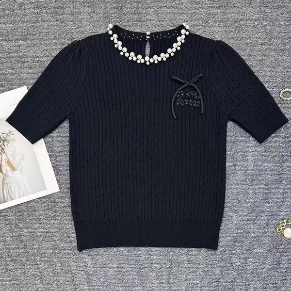 Футболка Miu Miu размер 46 цвет черный купить по выгодной цене в