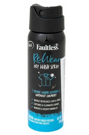 Спрей Faultless Экспресс-химчистка Re-Wear Dry Wash Spray, 86 г США ...
