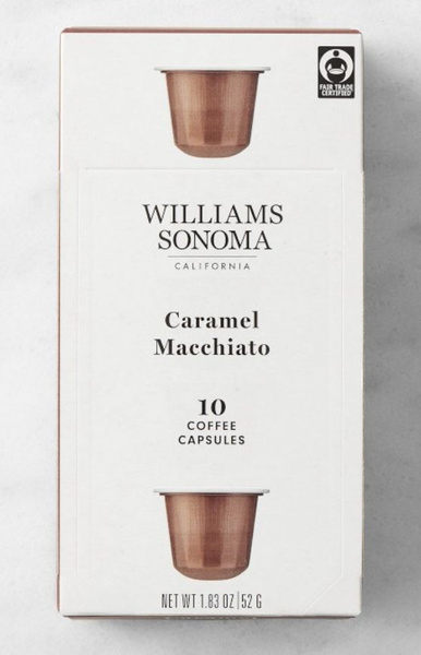 Кофе в капсулах Williams Sonoma, Caramel Macchiato (карамель макиато ...