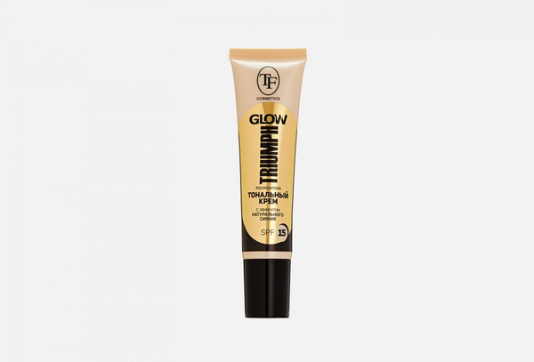 Триумф TF Крем тональный Glow Foundation SPF-15 тон 204 Натуральный, 30 ...