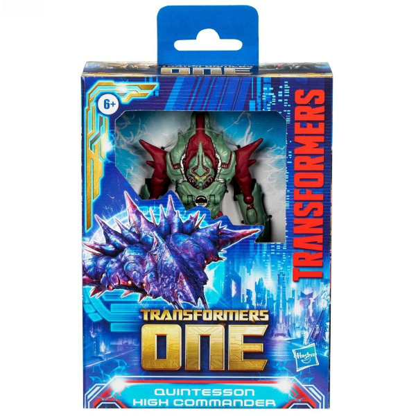 Трансформеры игрушки Hasbro Transformers One Quintesson High Commander ...
